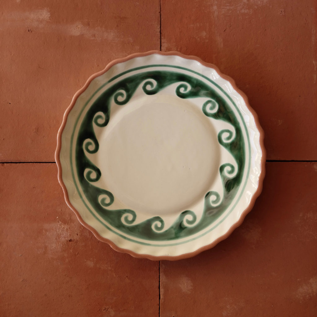 Greek Wave Dinner Plate Set (6) – Get The Gusto