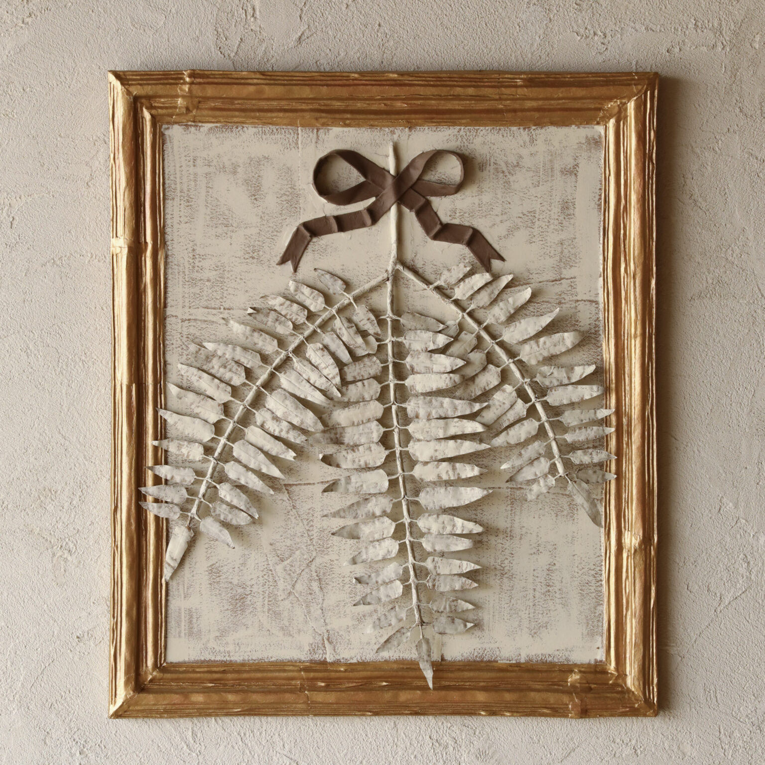 Papier-Mâché Fern Botanical - Get The Gusto