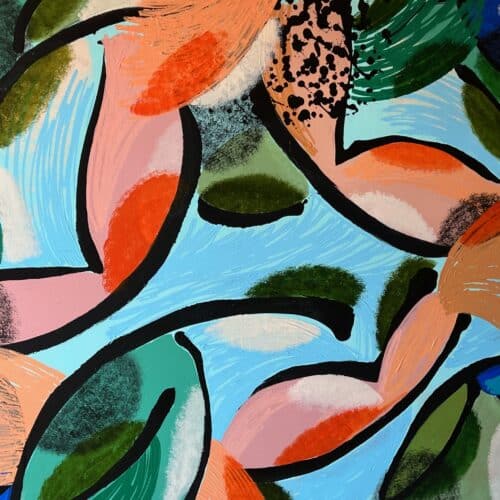 Catharine Warren Abstract V - Get The Gusto