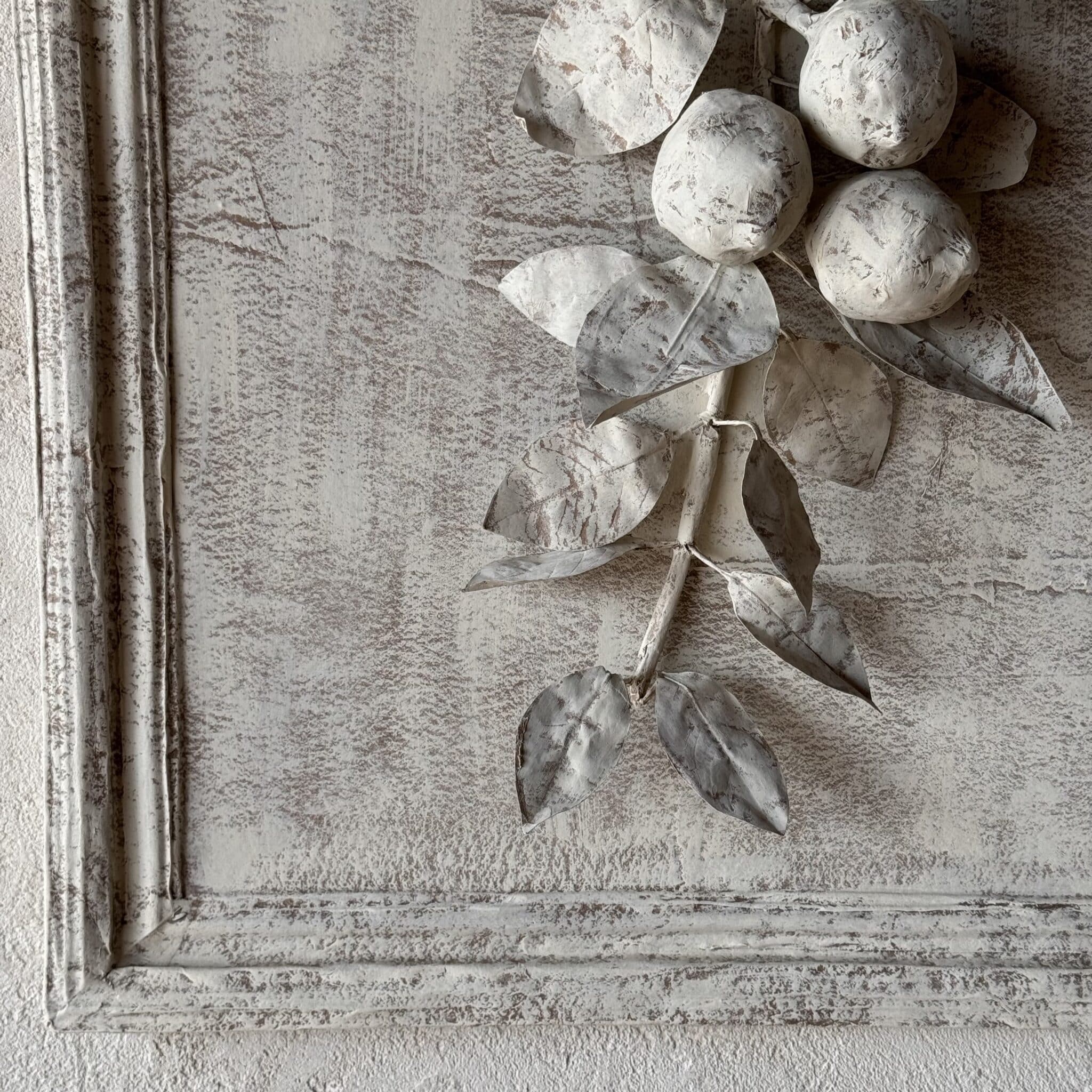 Papier-Mâché Large Lemon Relief - Casa Gusto