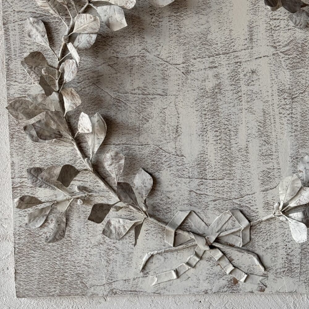 Papier-Mâché Leaf Relief (PM_0034) - Get The Gusto