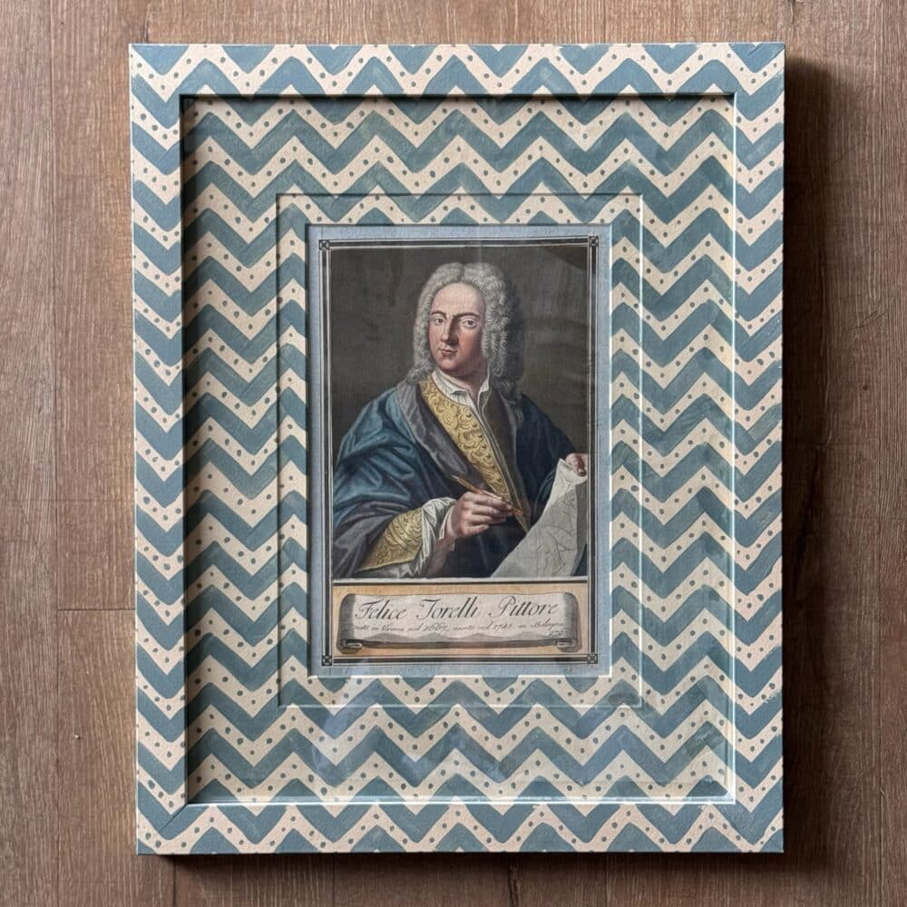 Pair of 18th C. Irish Thomas Frye in Gusto Painted Frame and Mat - Get ...