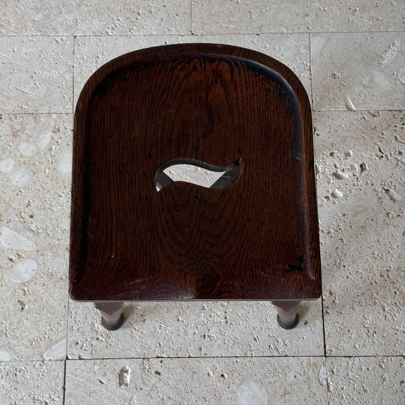 20th C. English Bum Stool - Casa Gusto