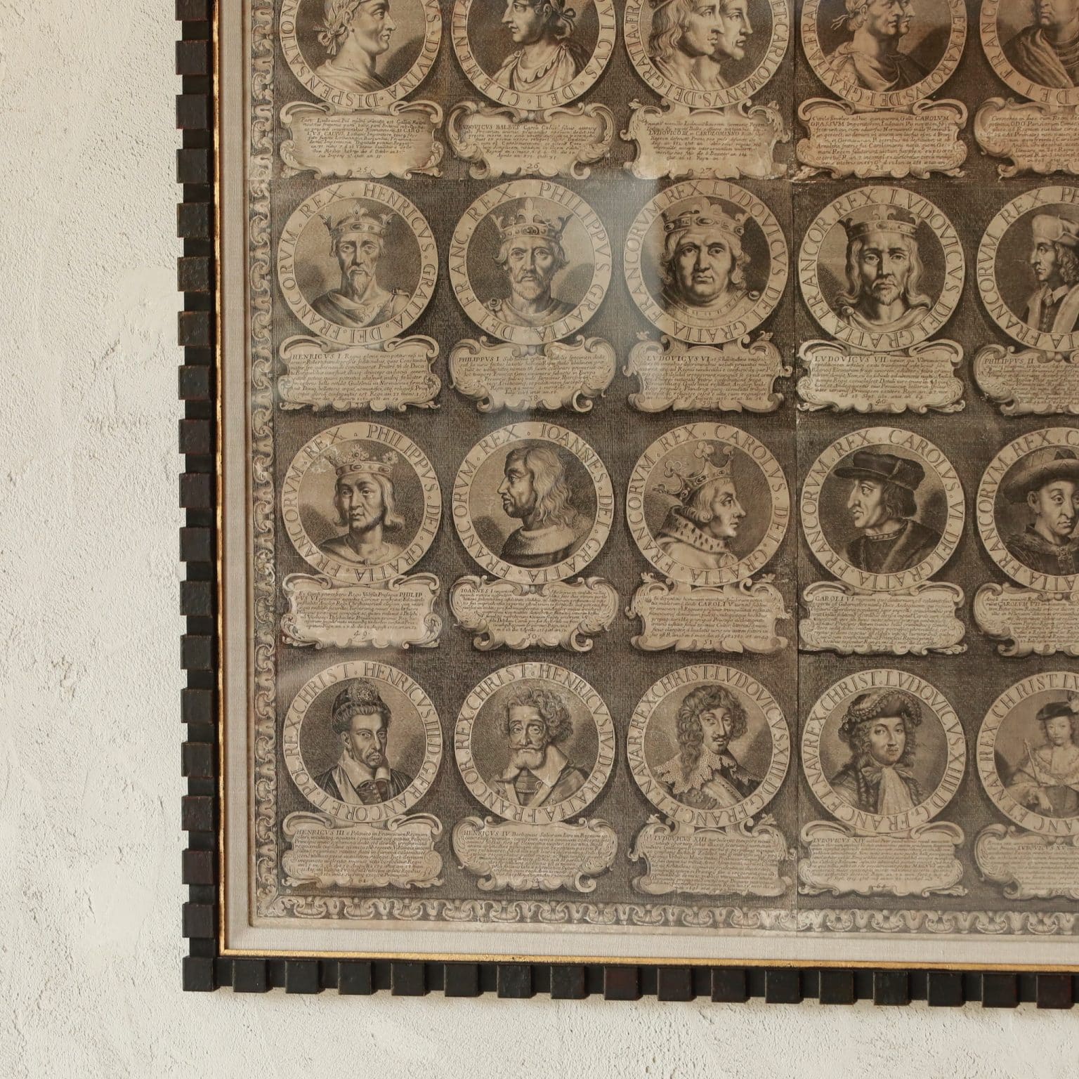 Large Assembled Collection of 18th C. Prints Depicting the Chronology ...