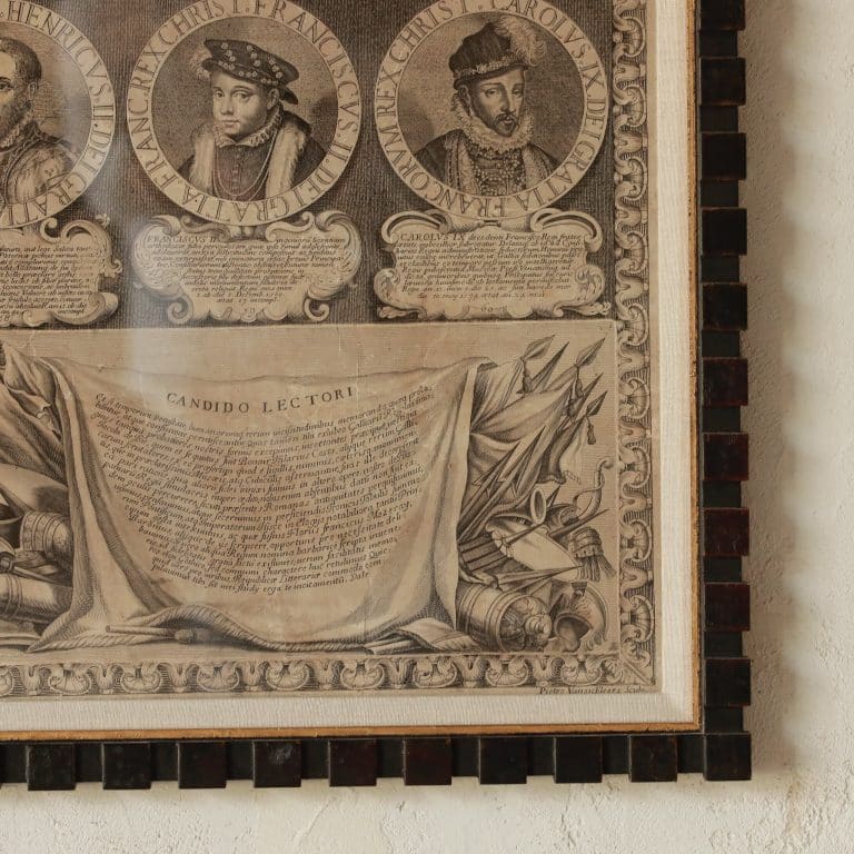 Large Assembled Collection of 18th C. Prints Depicting the Chronology ...