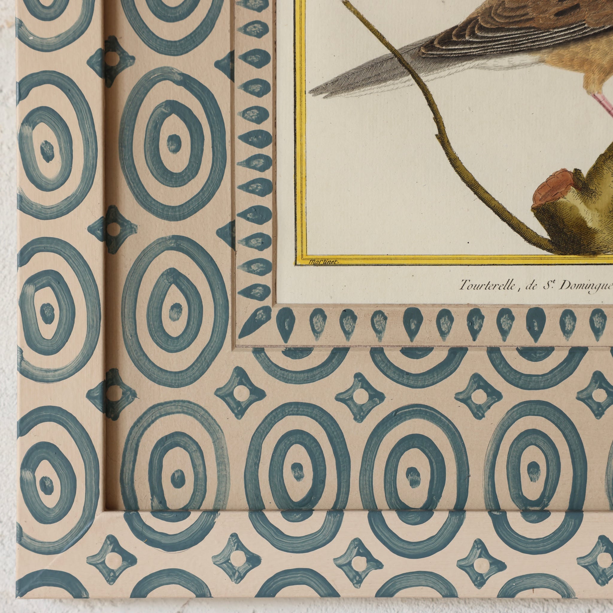 18th C. Martinet Hand-Colored Ornithological Engraving in Gusto Painted ...